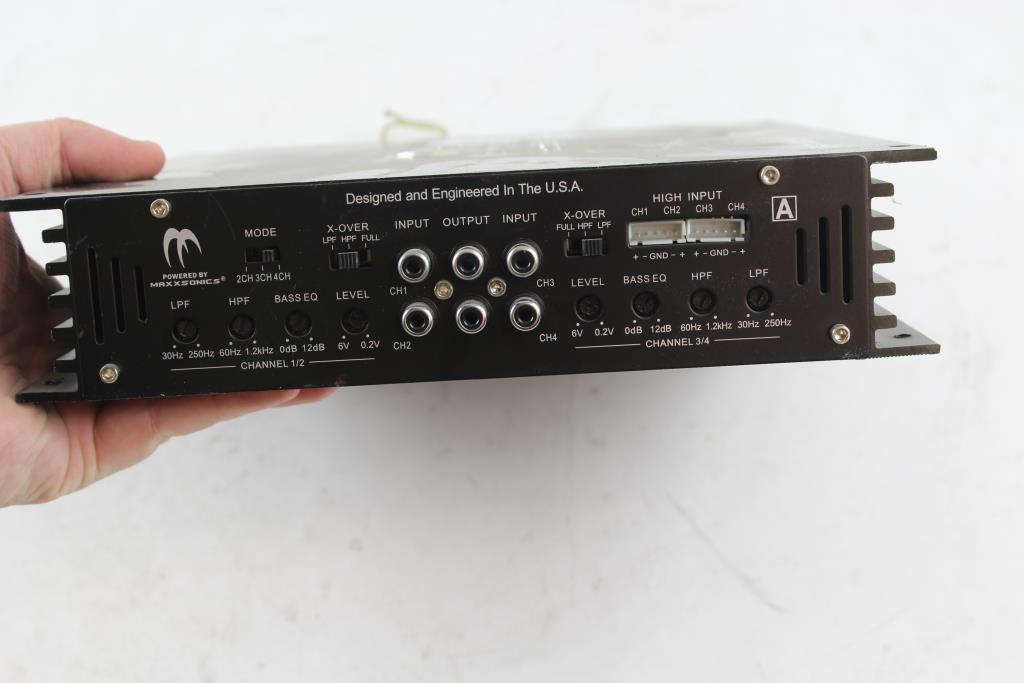 AutoTek Atx1200.4 1200W Maxx Amplifier | Property Room