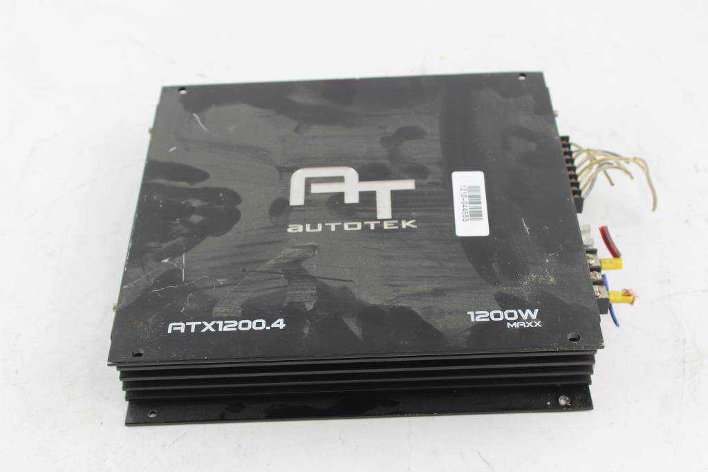 AutoTek Atx1200.4 1200W Maxx Amplifier | Property Room