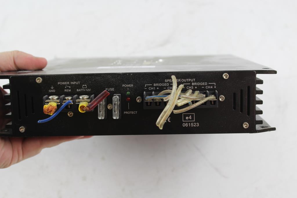 AutoTek Atx1200.4 1200W Maxx Amplifier | Property Room