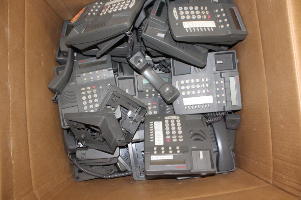Avaya 6408D+ Office Phones, 20+ Pieces | Property Room