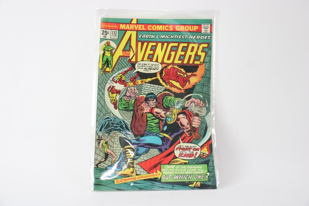 Avengers #132, 1975 Marvel | Property Room