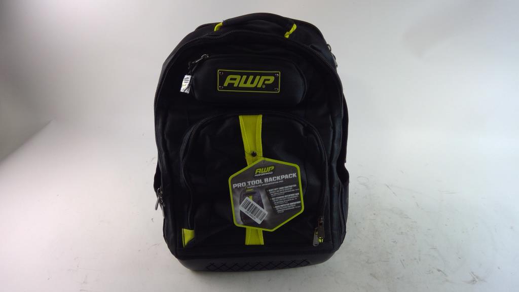 AWP Pro Tool Backpack And More, 3 Pieces | Property Room