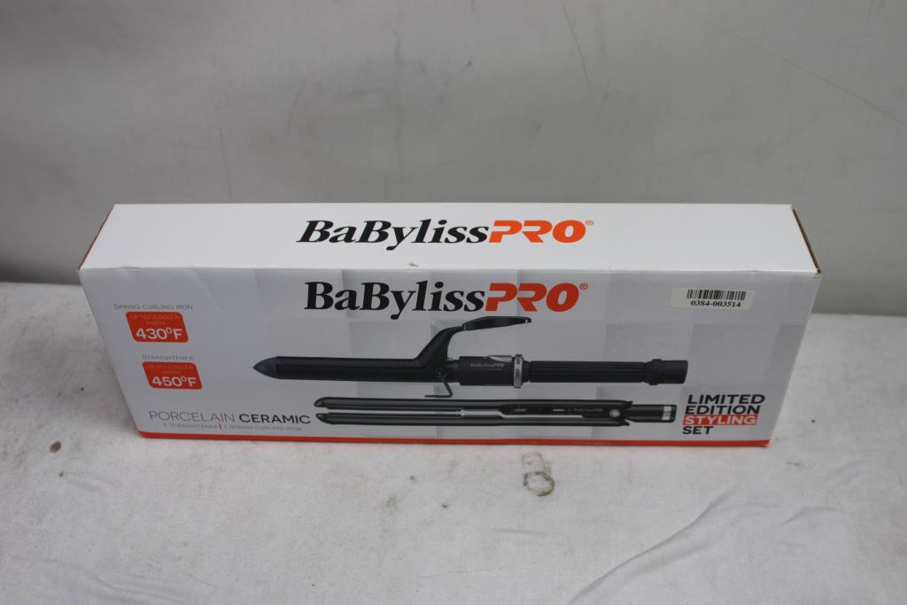 BaByliss Pro Porcelain Ceramic Styling Set | Property Room