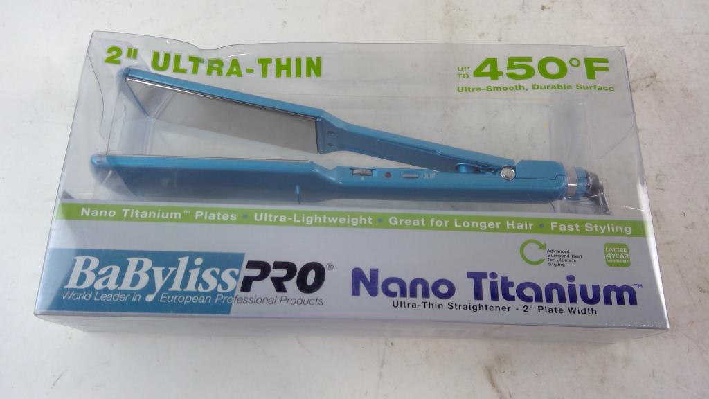 BabylissPro Nano Titanium Style Striaght Curl | Property Room