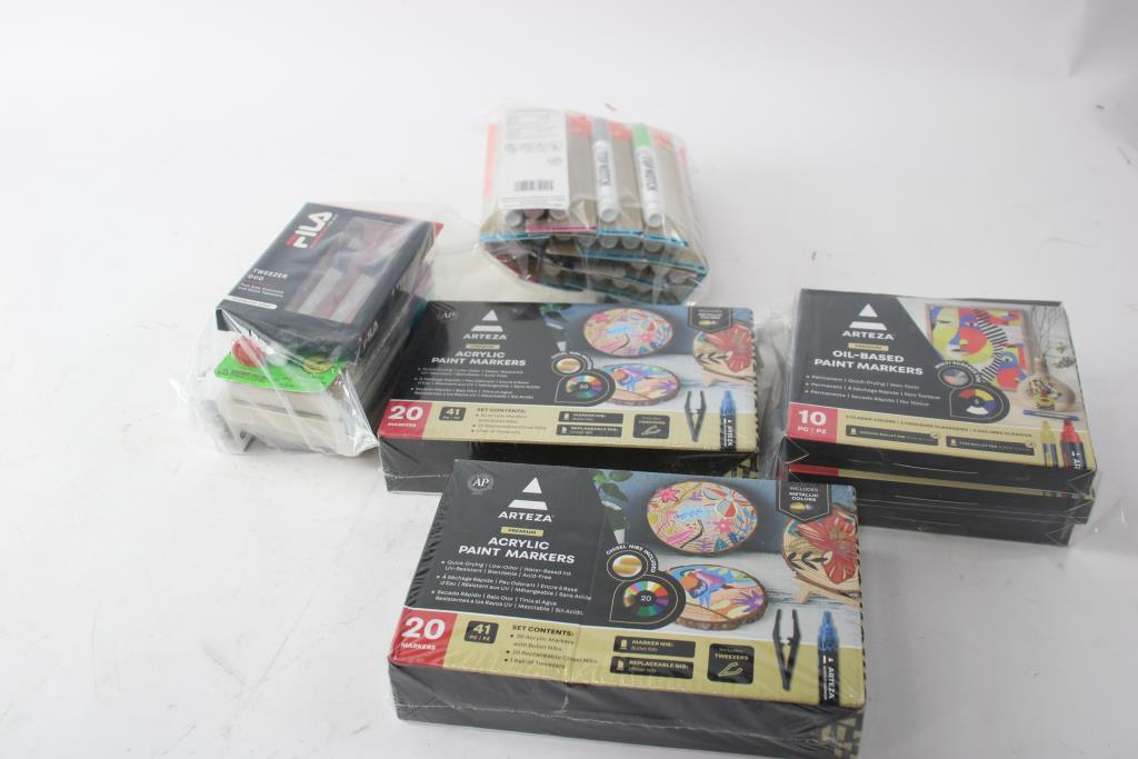 Backpack, Art Supplies, And More, 15+ Pieces | Property Room