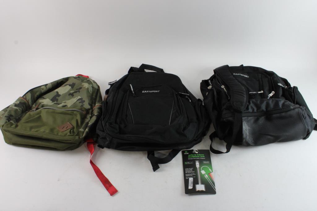 Backpack Lot, 3 Pieces | Property Room