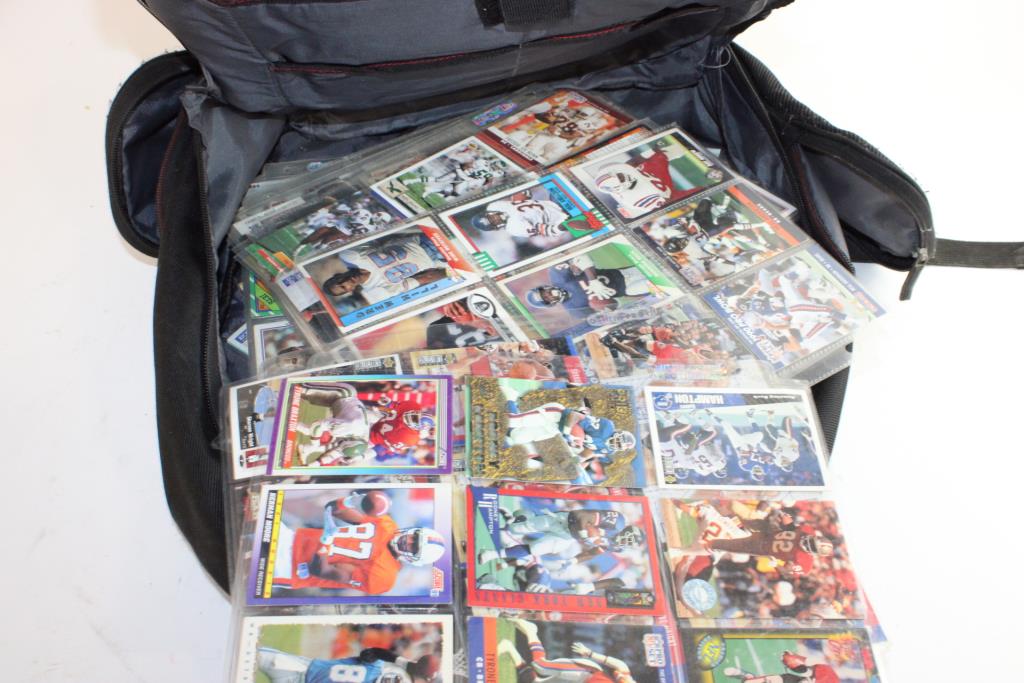 Backpack With Sports Cards, 250+ Pieces | Property Room