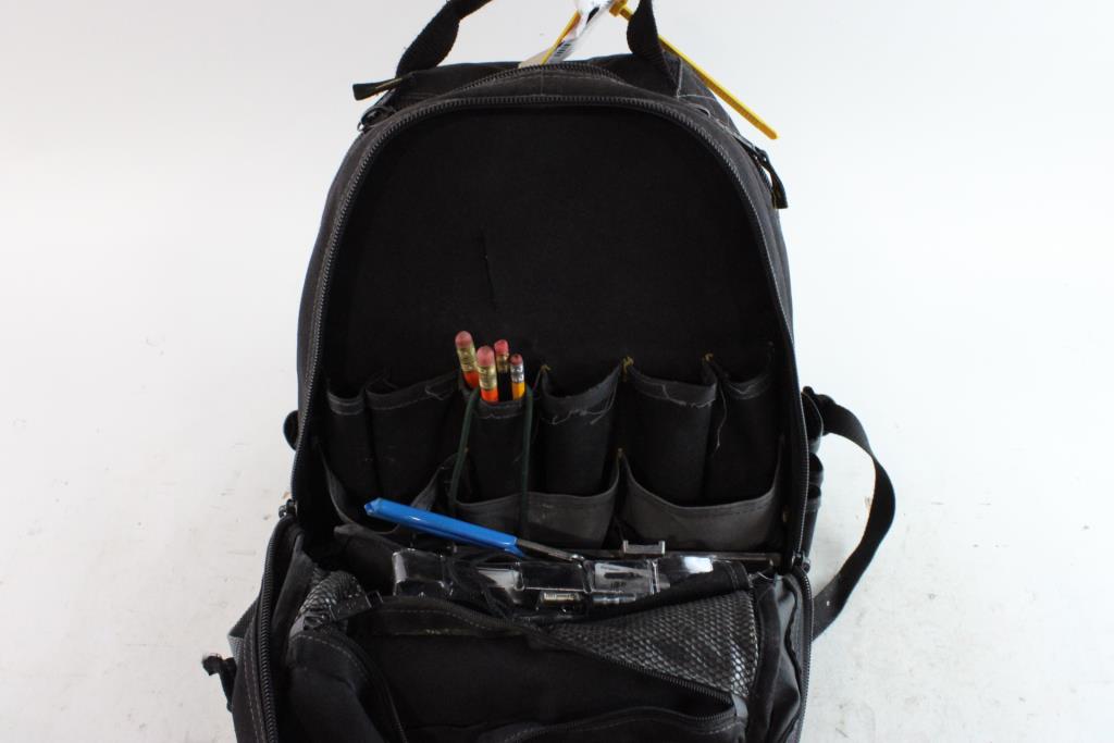 Backpack With Wrenches, Pliers, And More 10+ Pieces | Property Room