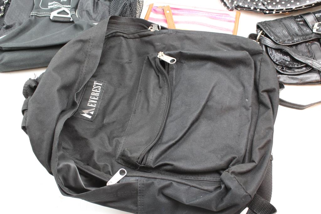 Backpacks, Handbags, & More; 7 Pieces | Property Room