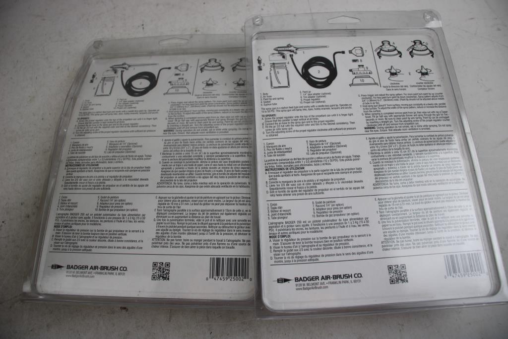 Badger Basic Spray Gun Sets, 2 Pieces | Property Room