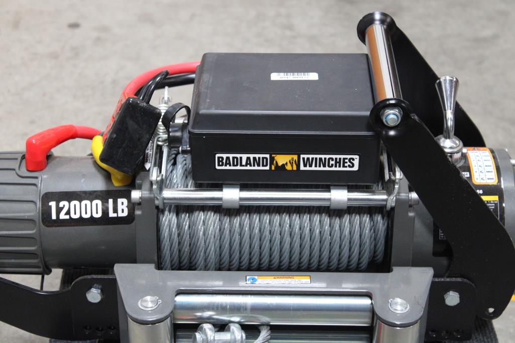 Badland Winches 12000 Lb. Vehicle Electric Winch | Property Room