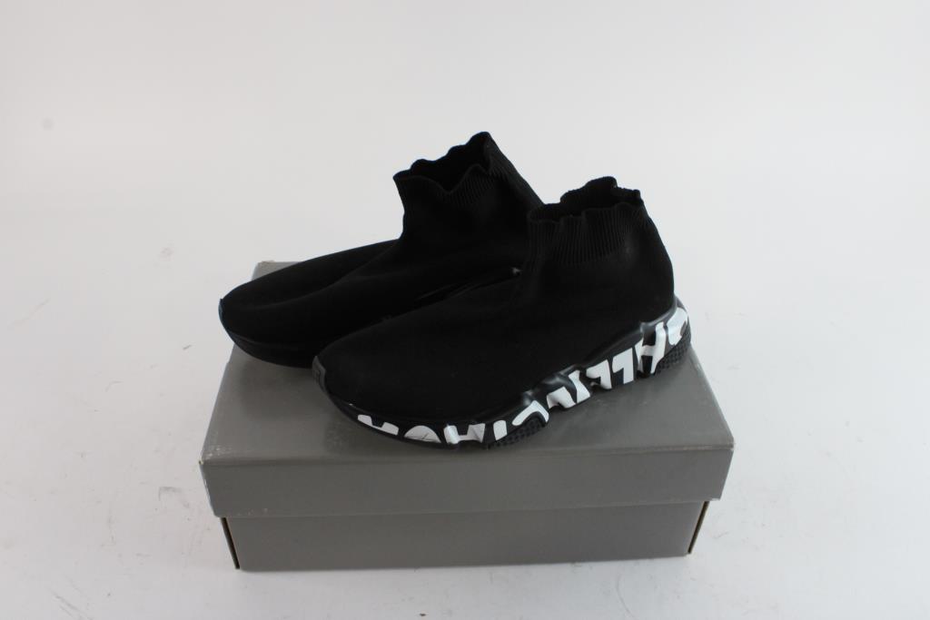 Balenciaga Speed Graffiti Sneakers, Size 37c | Property Room