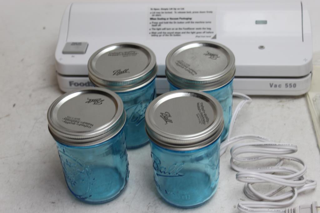 Ball Mason Jars, FoodSaver Vacuum Sealer And More | Property Room