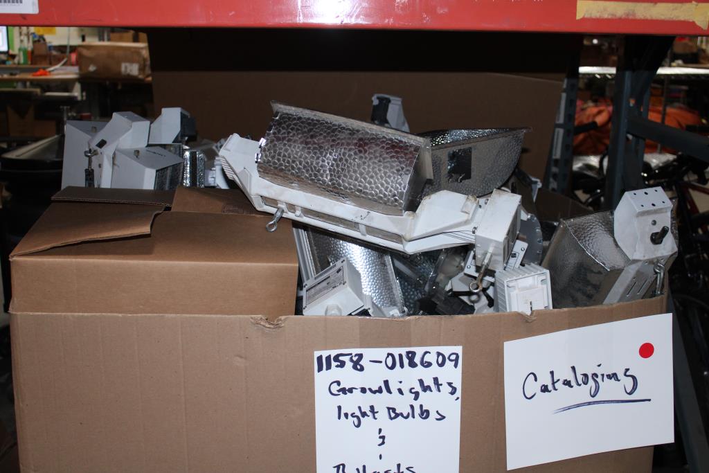Ballast, Reflectors, Lamps Pallet 20+ Pieces | Property Room