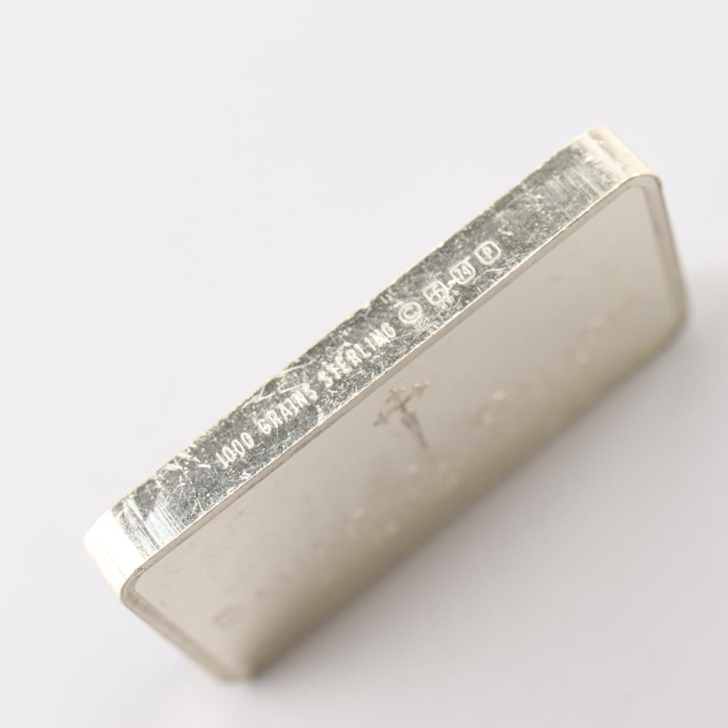 Banco De Galicia Argentina Proof Silver 1000 Grain Bar | Property Room