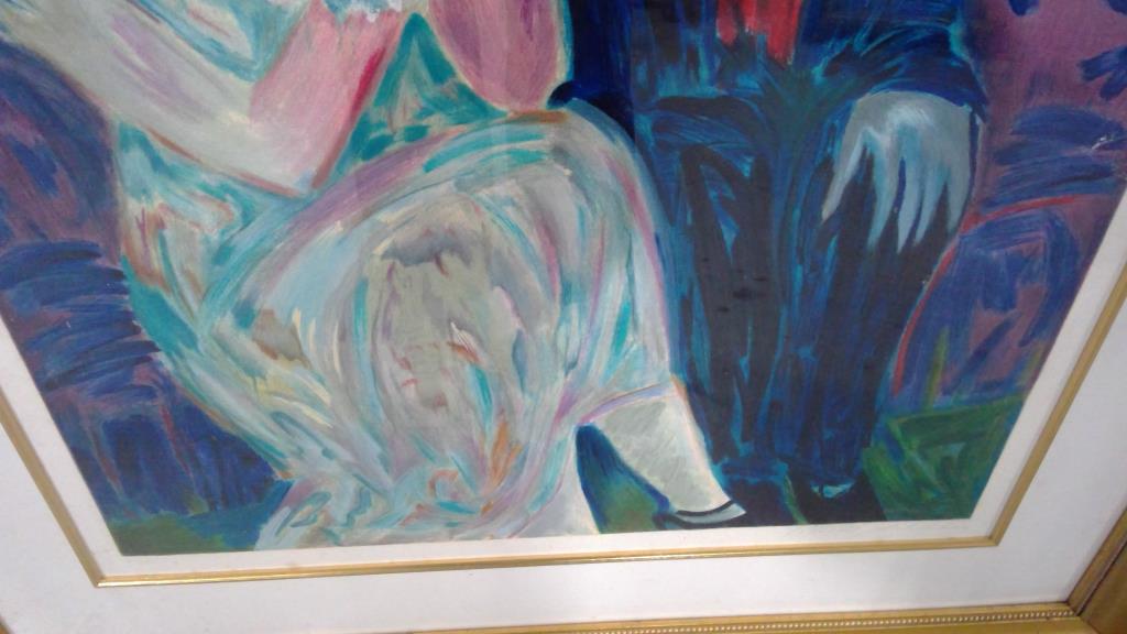 Barbara Wood Romance Framed Painting | Property Room