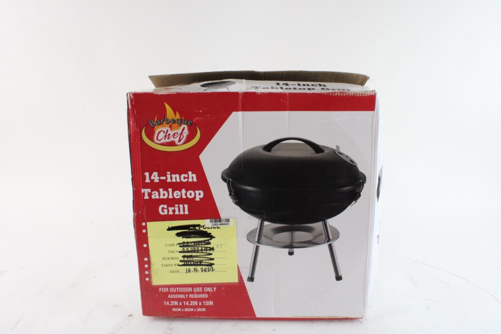 Barbeque Chef 14" Tabletop Grill | Property Room