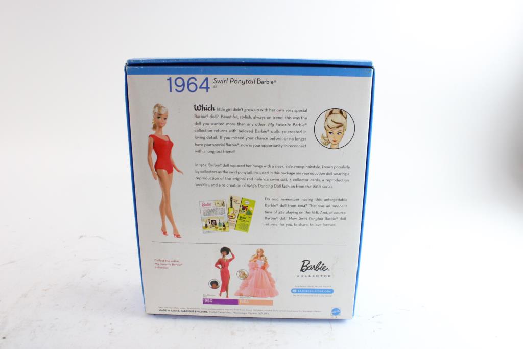 Barbie 1964 Swirl Pony Tail Doll | Property Room