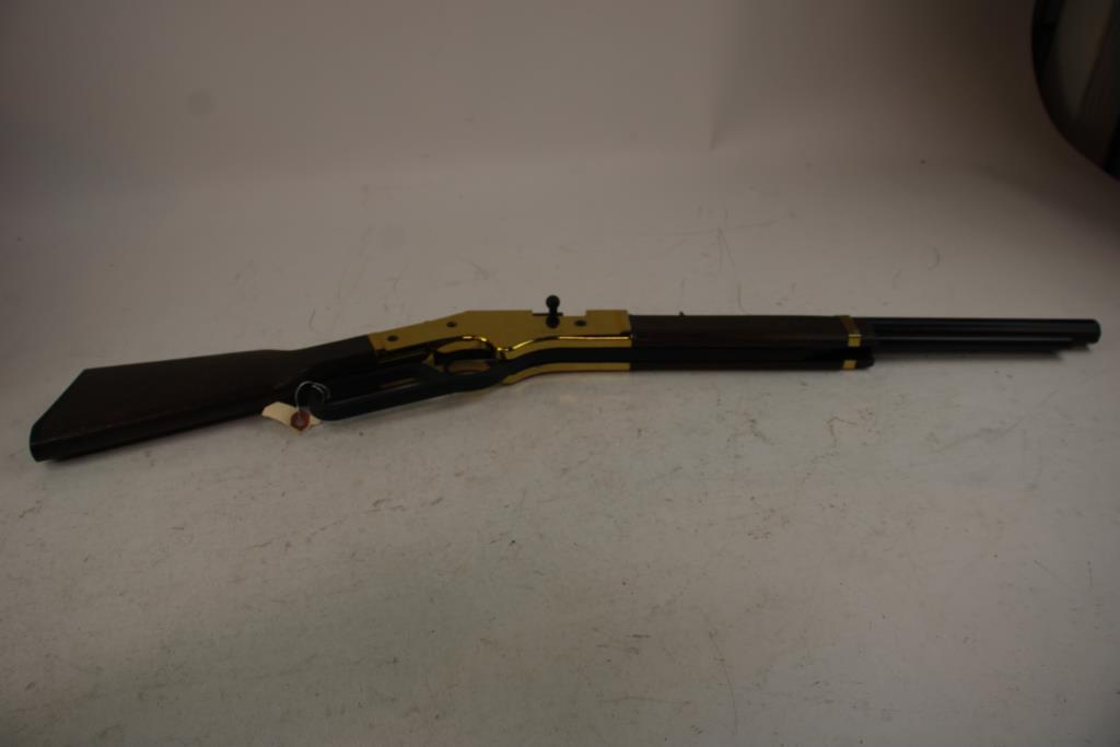 Barra Pump Rifle With Gold Toned Accents | Property Room