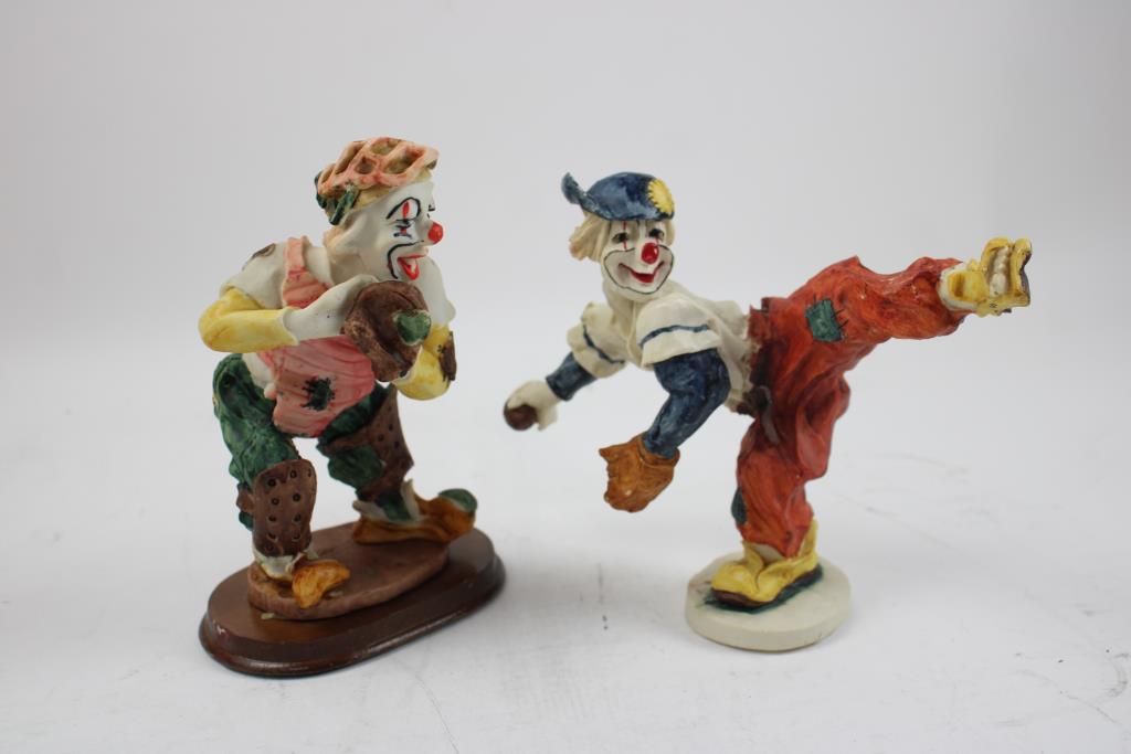Baseball Clown Statues, 2 Pieces | Property Room