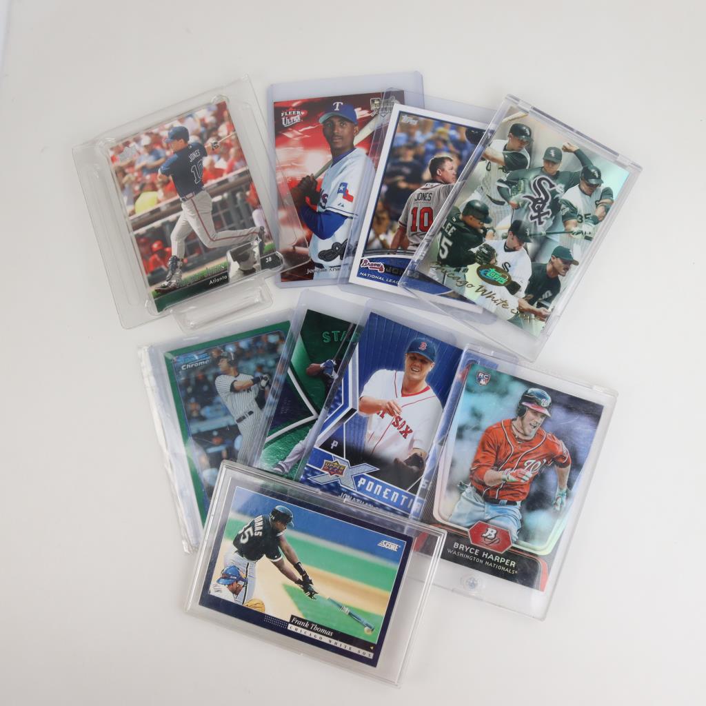 Baseball Trading Cards; 8 Pieces | Property Room