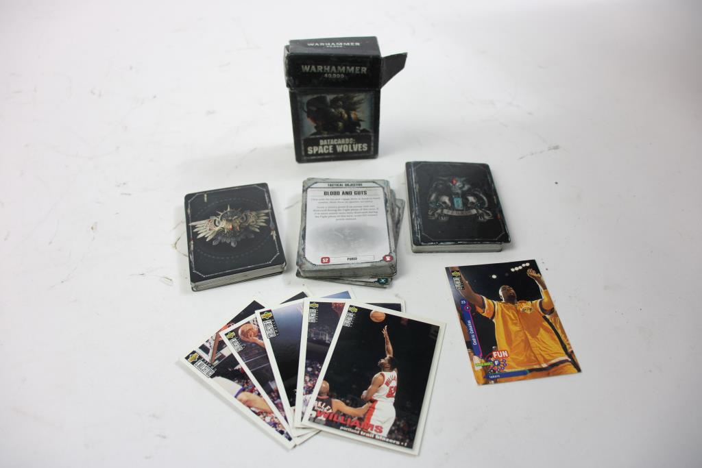 Basketball And Baseball Collector Cards, Sharpie Markers, And More , 20 ...