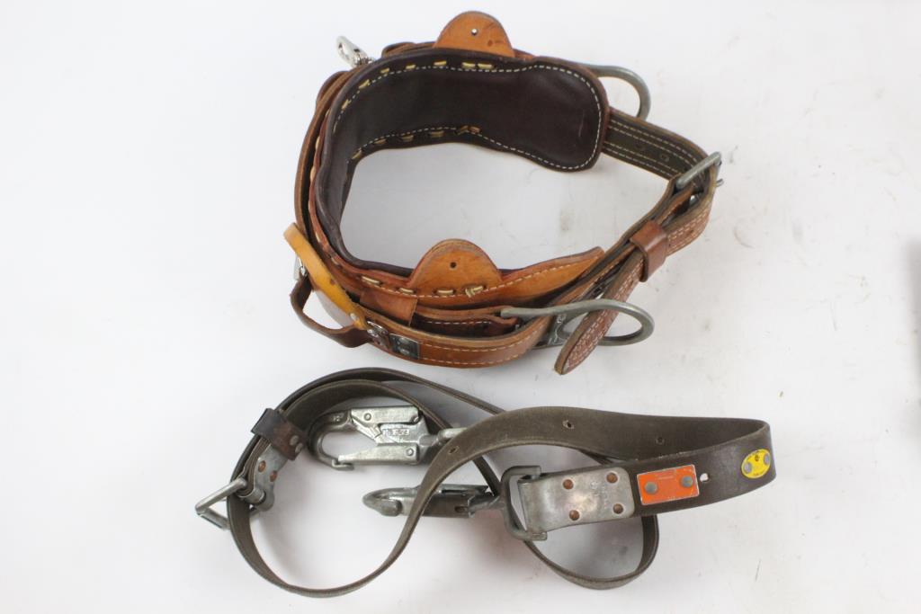 Baslin Industries Linemen's Tool Belt And More, 5+ Pieces | Property Room
