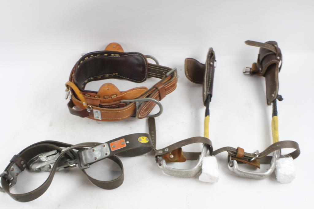 Baslin Industries Linemen's Tool Belt And More, 5+ Pieces | Property Room