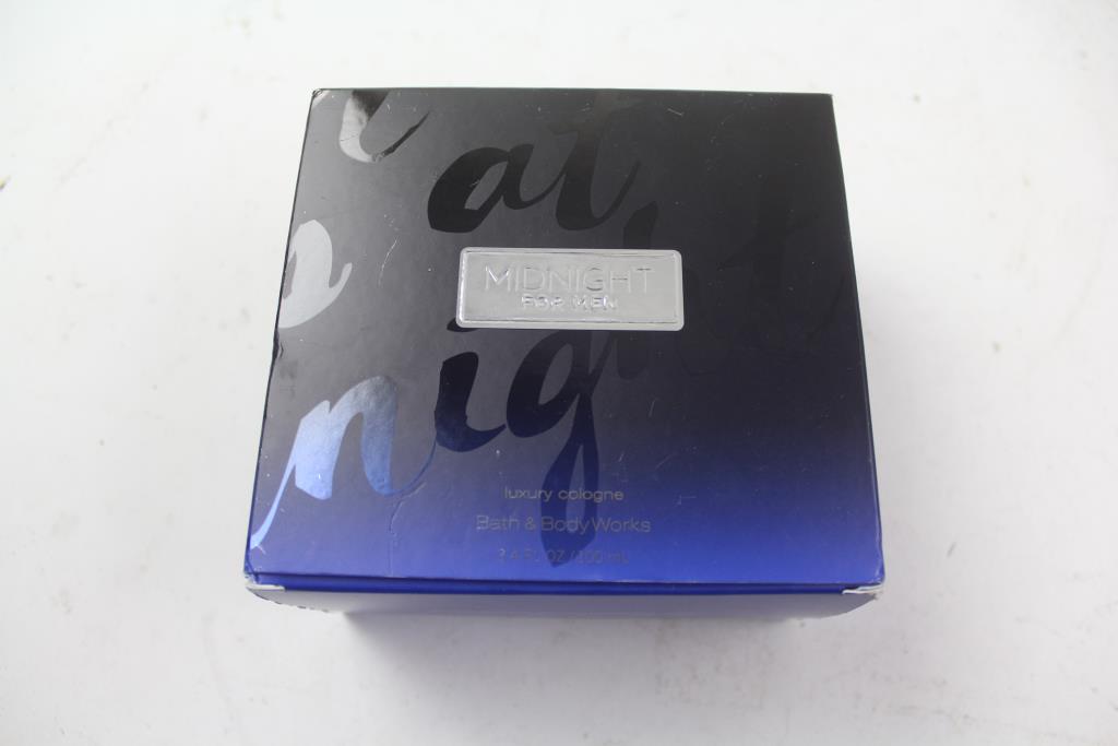 Bath & Body Works Midnight For Men Luxury Cologne 3.4 Oz/ 100 Ml ...