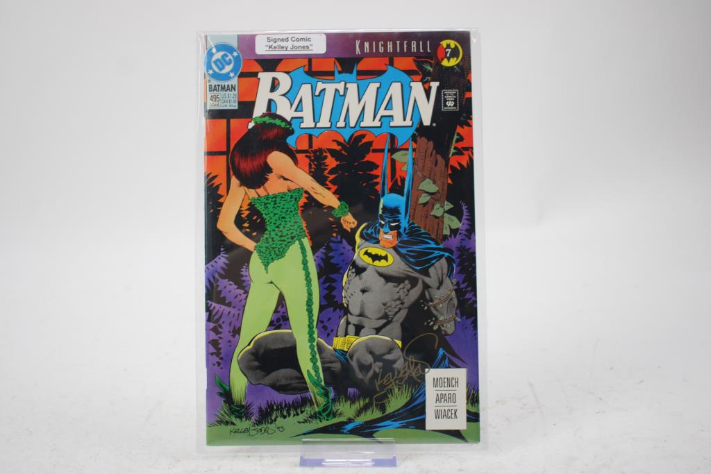 Batman Comic Book Autographed By Kelley Jones | Property Room