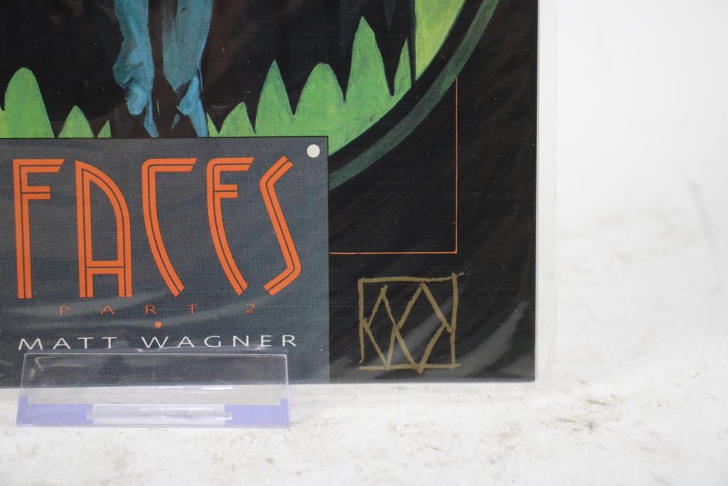 Batman Comic Book Signed By Matt Wagner | Property Room