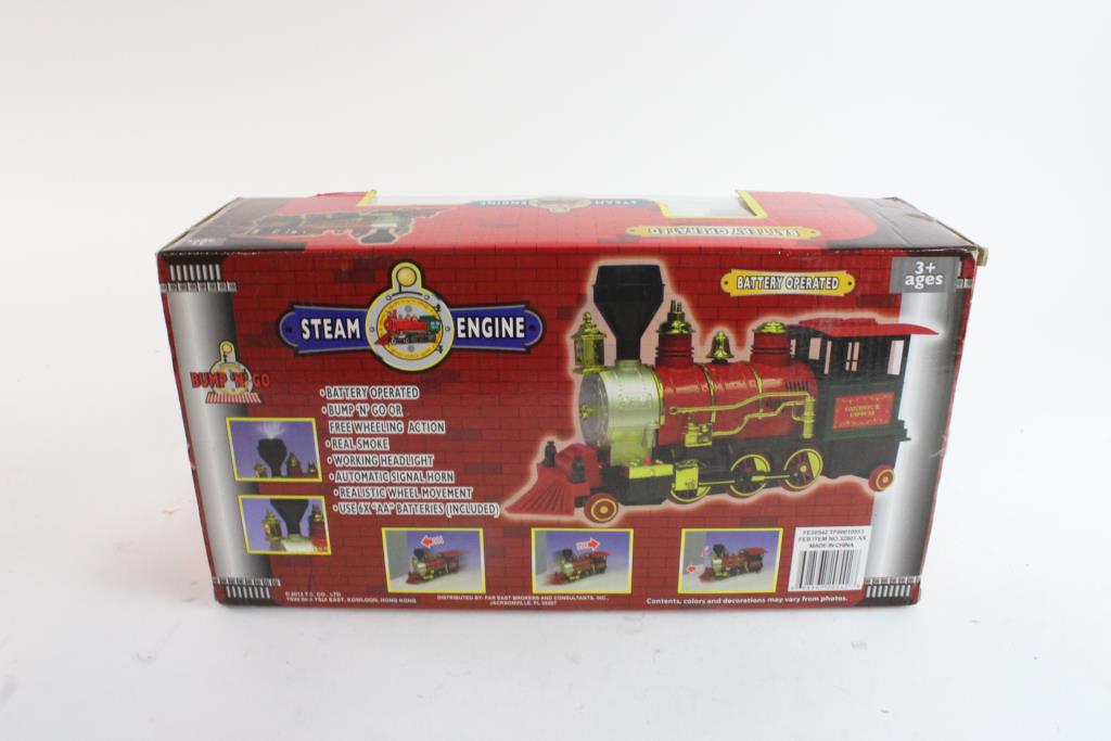Battery Operated Steam Engine Toy | Property Room