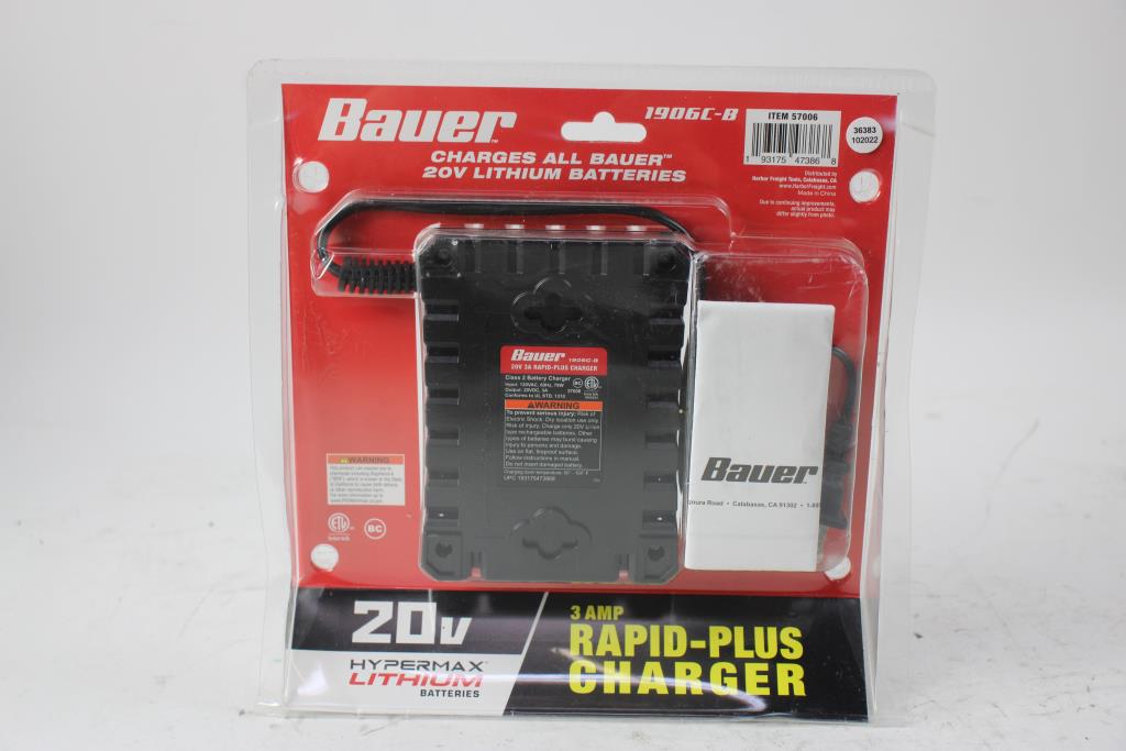 Bauer 20V Rapid-Plus Charger | Property Room