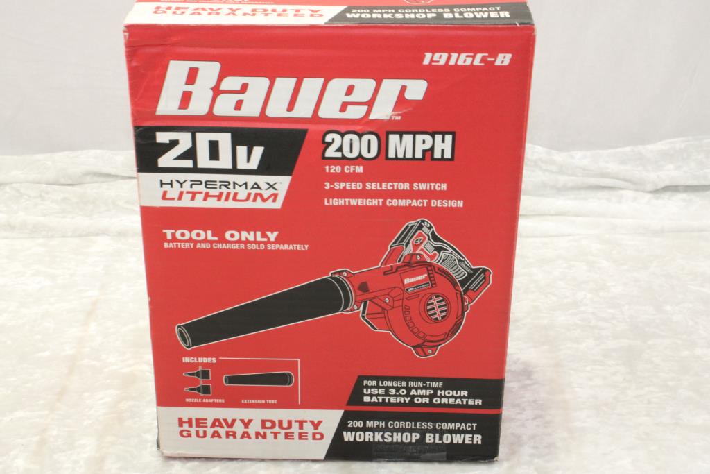 Bauer 20v Workshop Blower | Property Room