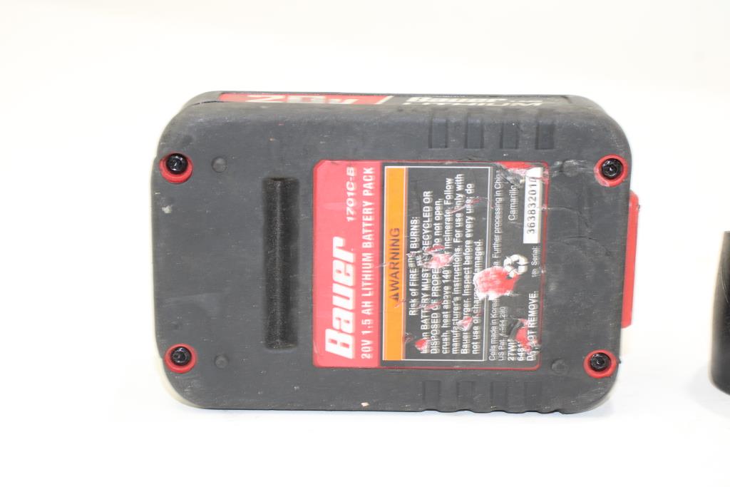 Bauer And Milwaukee Battery Packs | Property Room