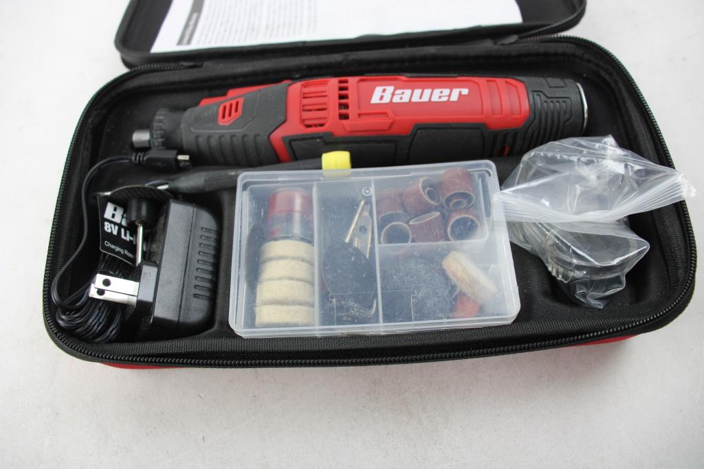 Bauer, Angle Grinder, Rotary Tool Kit | Property Room