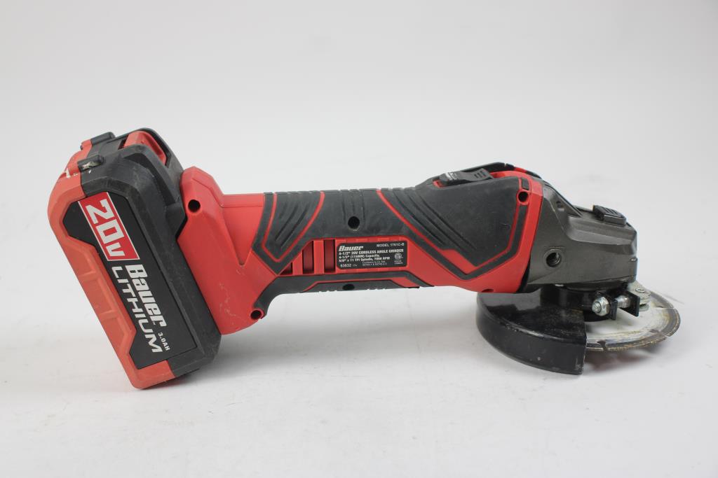 Bauer Cordless Angle Grinder | Property Room