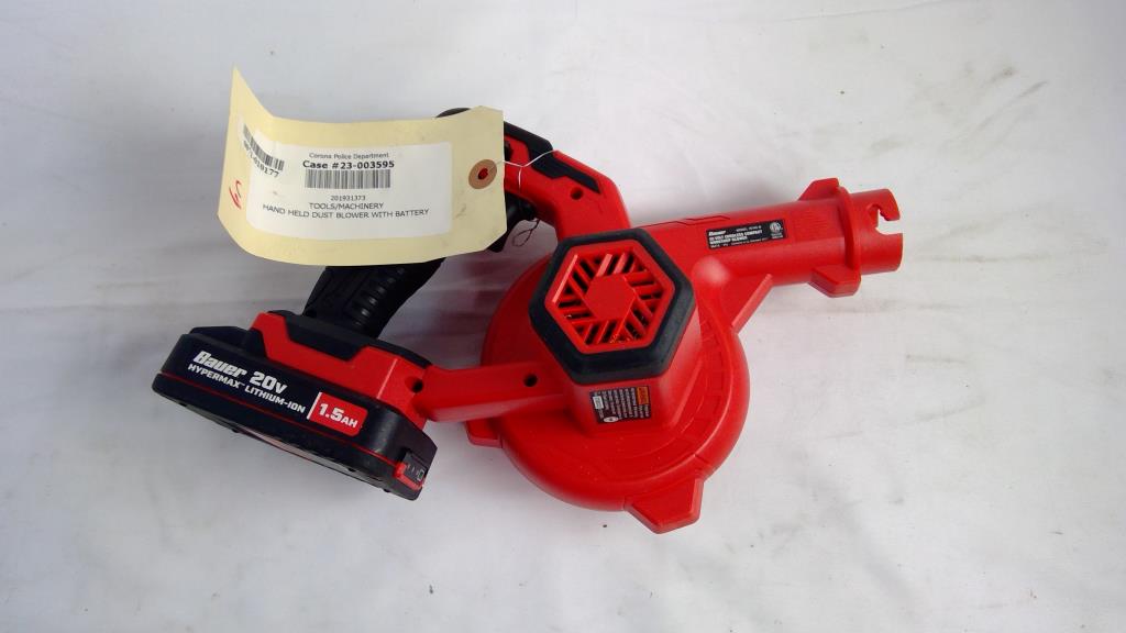 Bauer Cordless Compact Workshop Blower, 1916C-B | Property Room