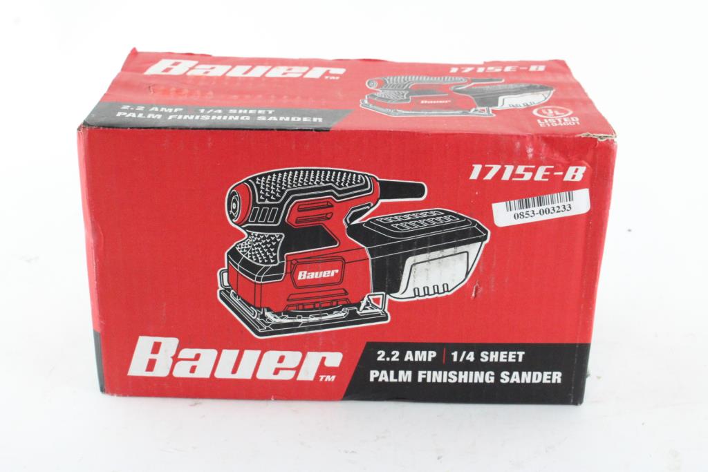 Bauer Palm Finishing Sander | Property Room