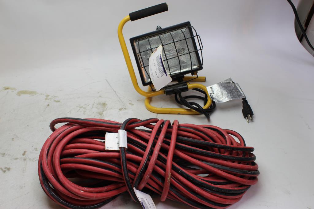 Bayco Work Light And Extension Cord | Property Room