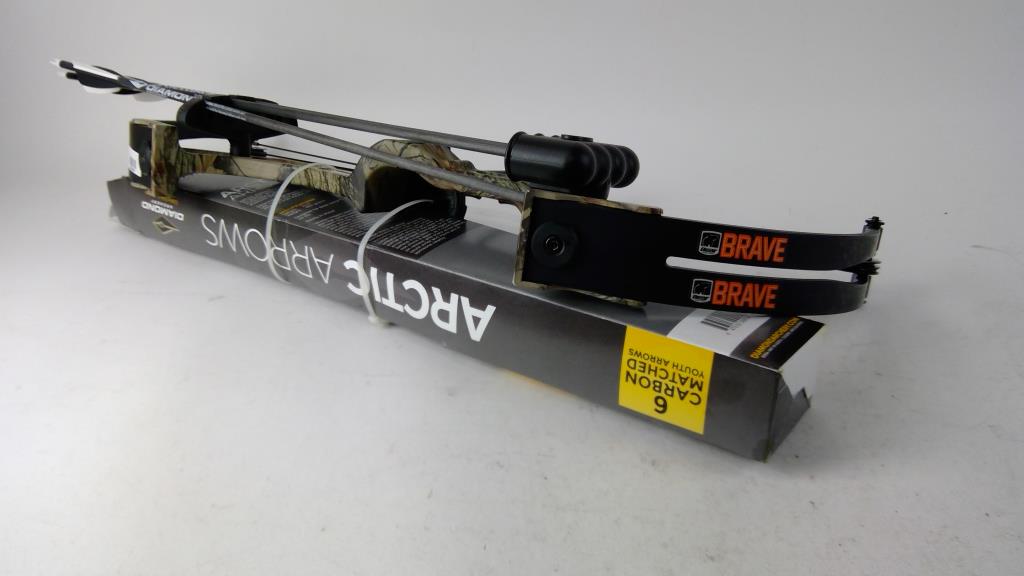 Bear Brave Compound Bow & Arrows, 2 Pieces | Property Room