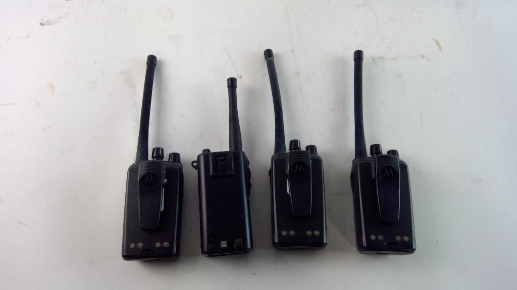 Bearcom And MicroTalk Handheld Radios, 4 Pieces | Property Room