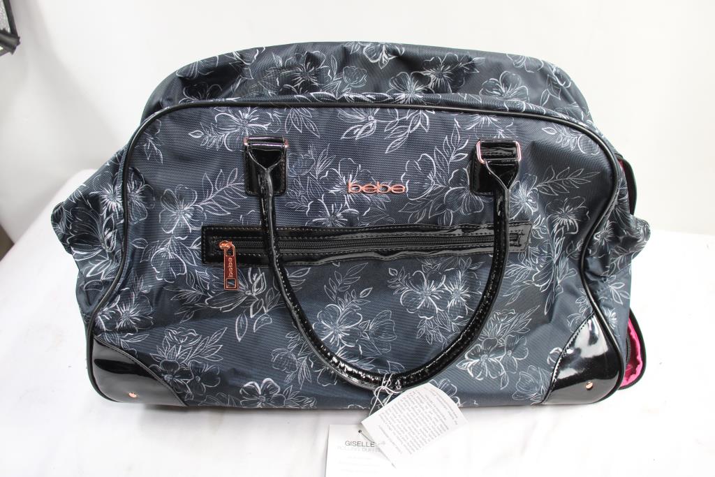 Bebe Zipper Duffel Rolling Bag, Bebe Make-up Bag, And More, 3+ Pieces ...