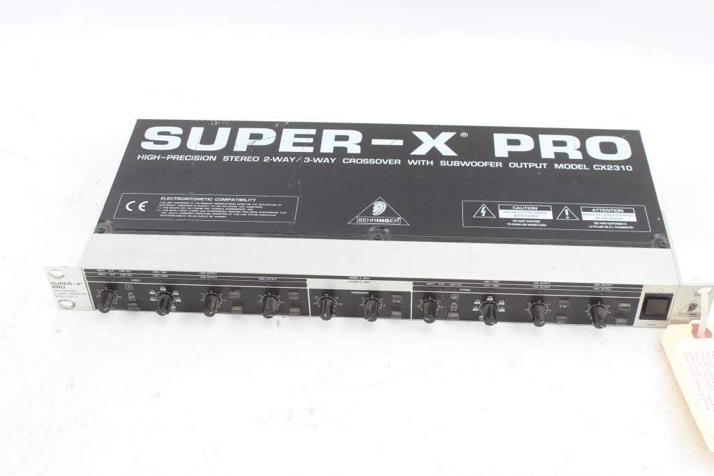 Behringer Super-X Pro Frequency Crossover | Property Room