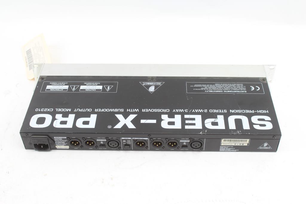 Behringer Super-X Pro Frequency Crossover | Property Room