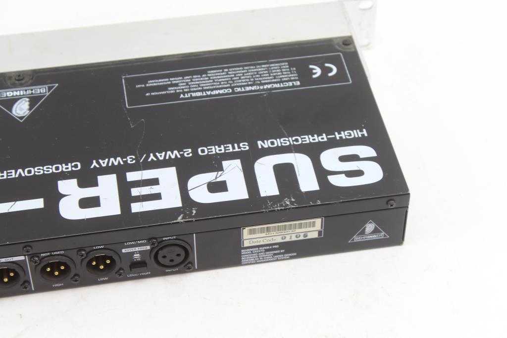 Behringer Super-X Pro Frequency Crossover | Property Room