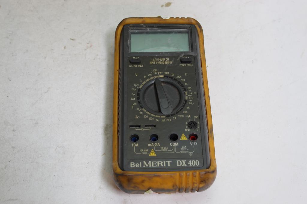 Bel Merit Dx400 Multimeter | Property Room