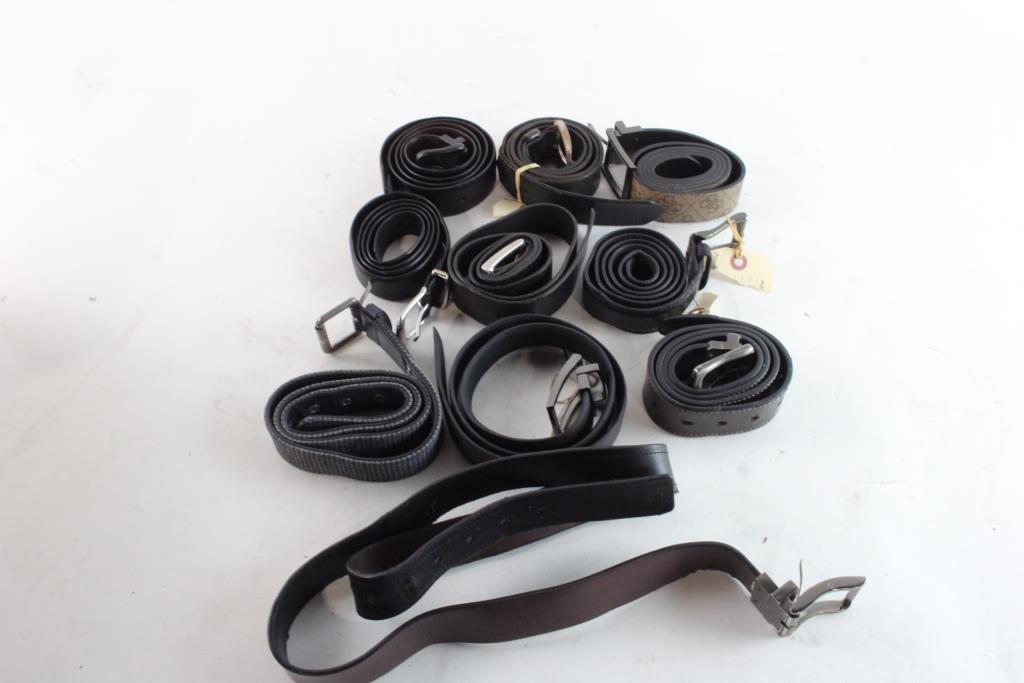 Belts Bulk Lot, 6+ Pieces | Property Room
