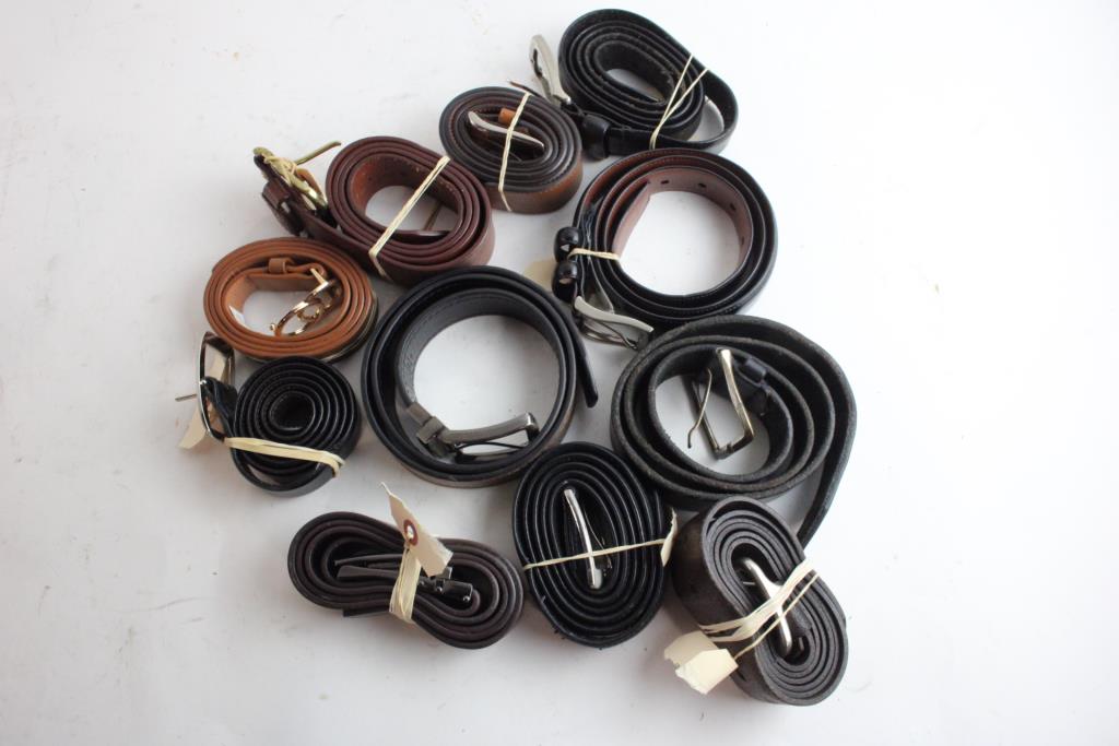 Belts Bulk Lot, 8+ Pieces | Property Room