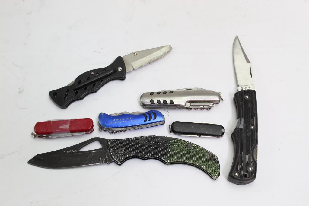 Benchmark, Imperial And More Folding Knives And Multi-tools | Property Room